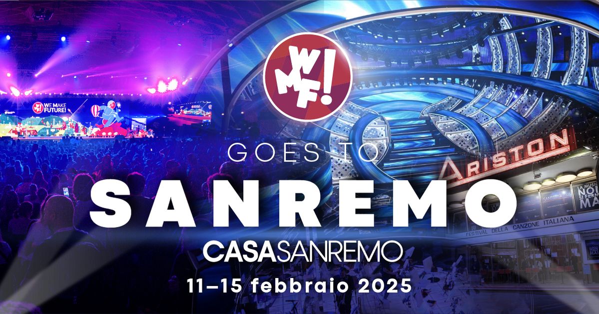 L'evento WMF a Sanremo - 11-15 Febbraio 2025 // Palafiori, Sanremo